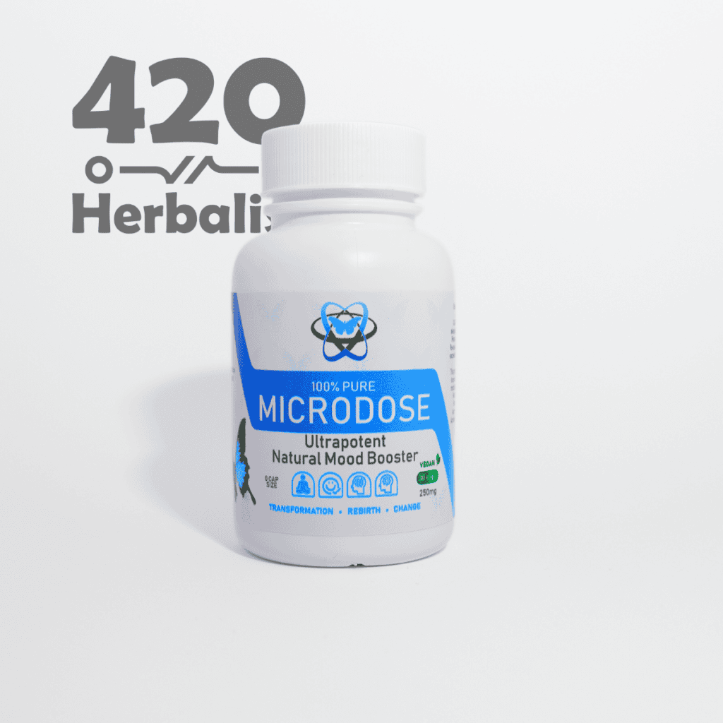 Full Spectrum Microdose Psilocybin Capsules 7.5 Grams - 420 Herbalist